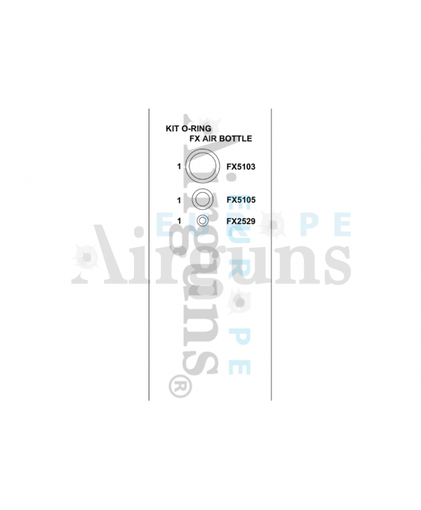 O-ring Kit Fx Bottle