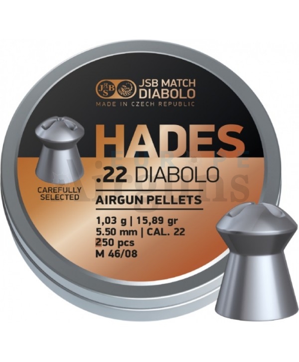 JSB HADES 5.5 250pcs