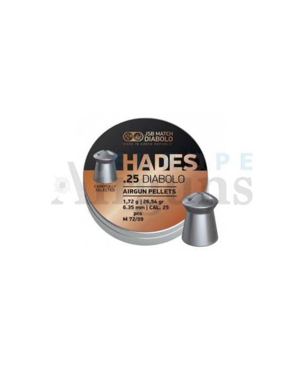 JSB HADES 6.35 150pcs
