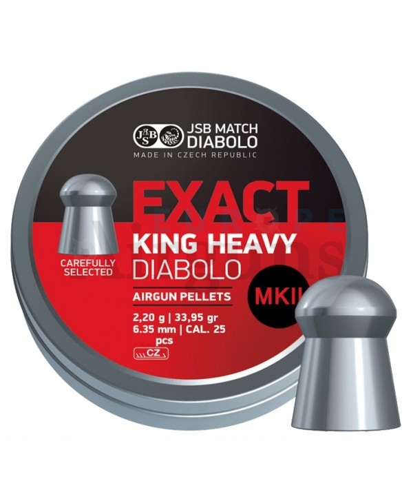 JSB EXACT KING HEAVY MKII 6.35