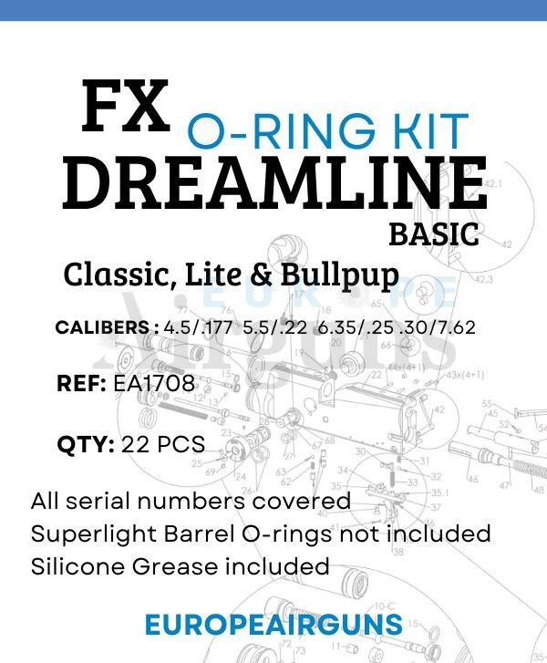 O-ring Kit Fx Dreamline Basic