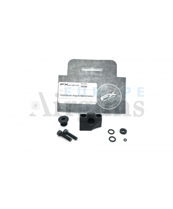 Angled Manometer Bracket